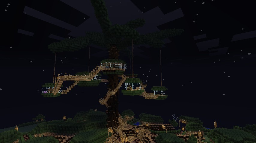 The Jungle Tree Minecraft Map
