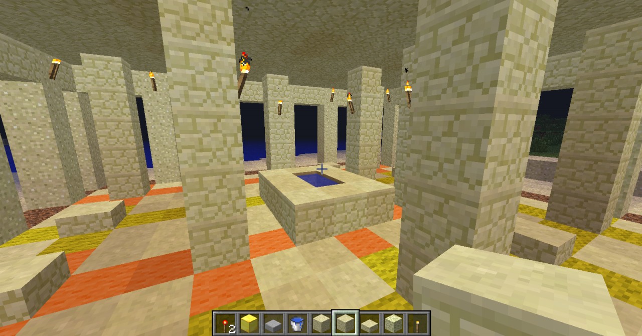 Project The Sand Temple! Minecraft Map