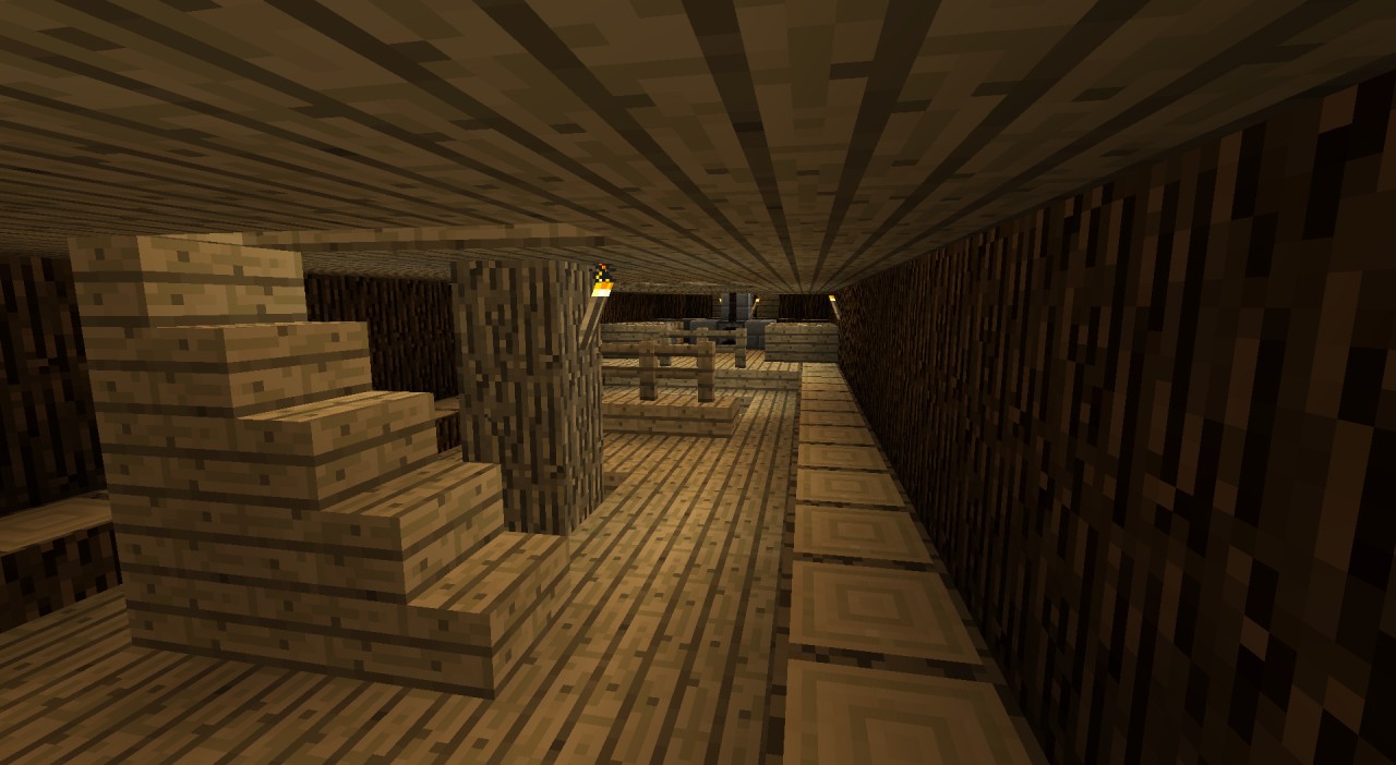 ship of the line Minecraft Map