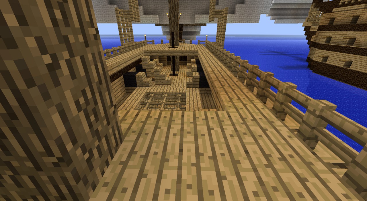 ship of the line Minecraft Map