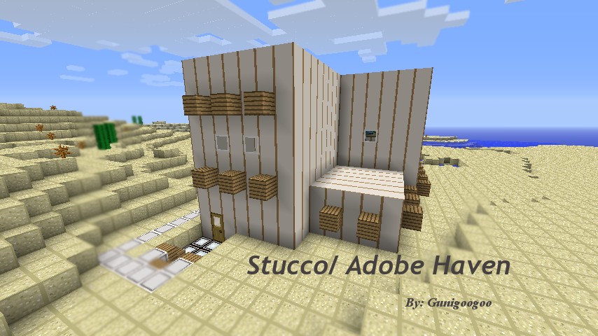Stucco/ Adobe Haven Minecraft Map