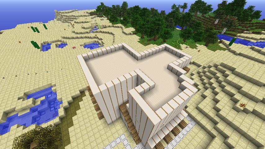 Stucco/ Adobe Haven Minecraft Map