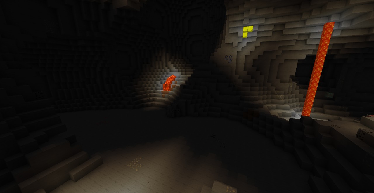 NightMare Cave Survival map Minecraft Map