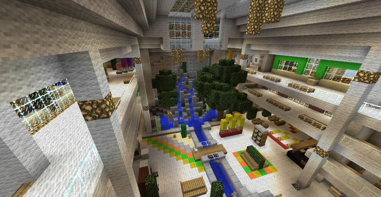 minecraft centrum with city Minecraft Map