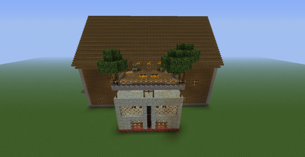 huge 3 story mansion Minecraft Map