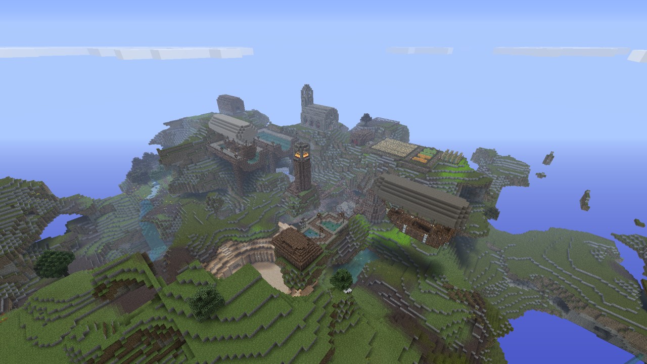 City of the Skylands Minecraft Map