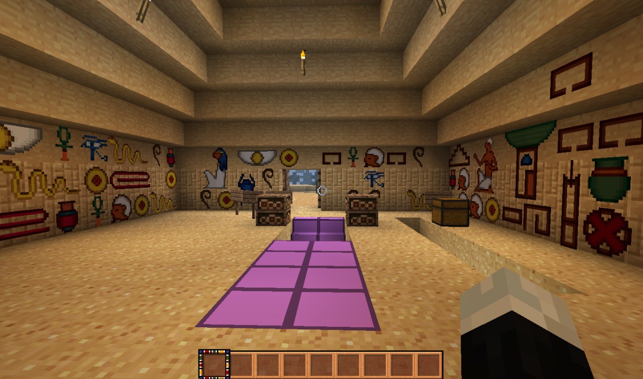 Pyramid Maze Minecraft Map