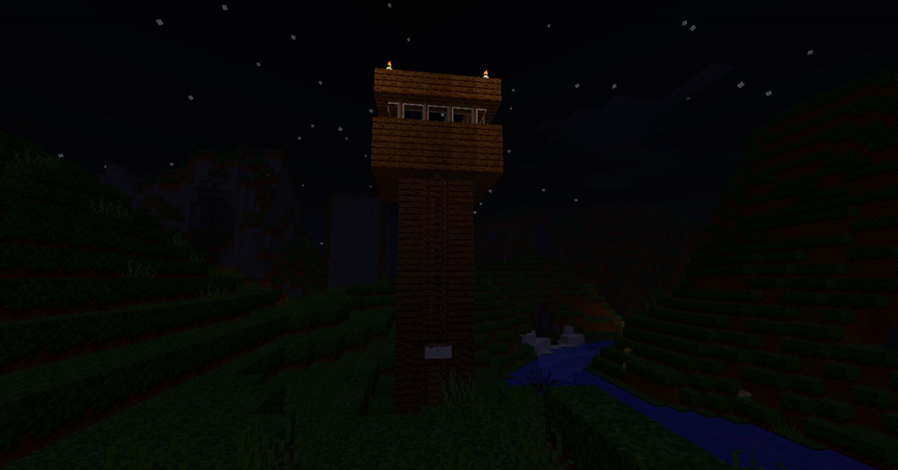 Watch tower Minecraft Map