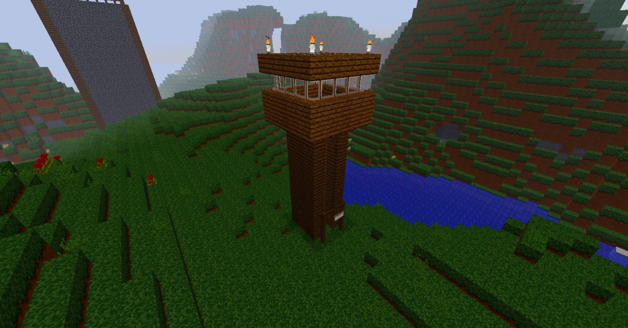 Watch tower Minecraft Map