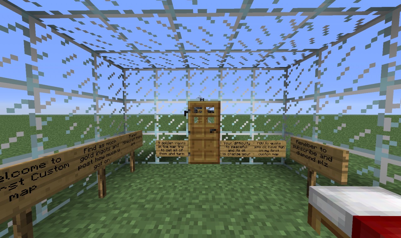 Challenge puzzle map Minecraft Map