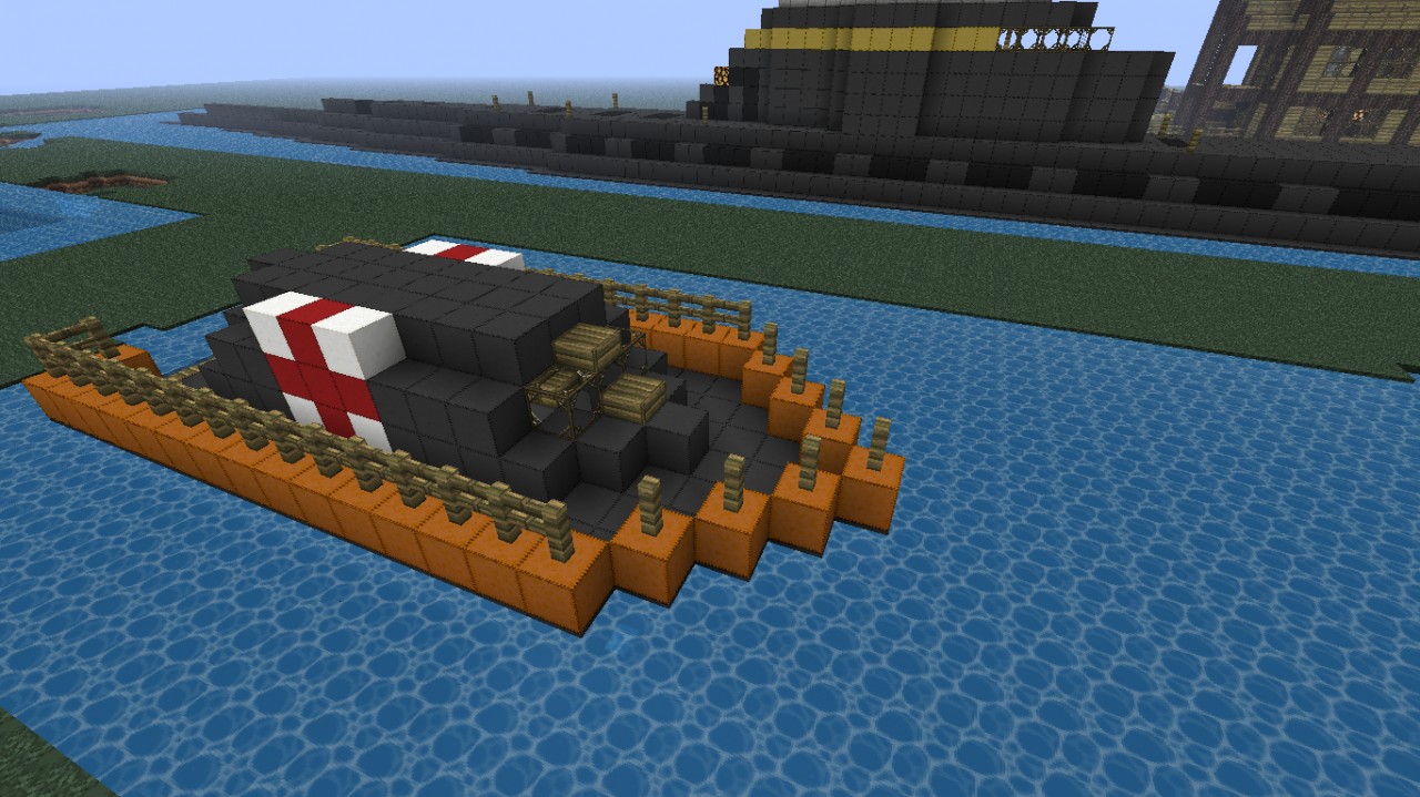 Medic Boat Minecraft Map