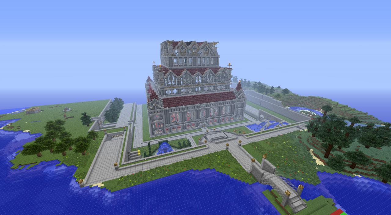 Digital warzone - Almighty Mansion Minecraft Map