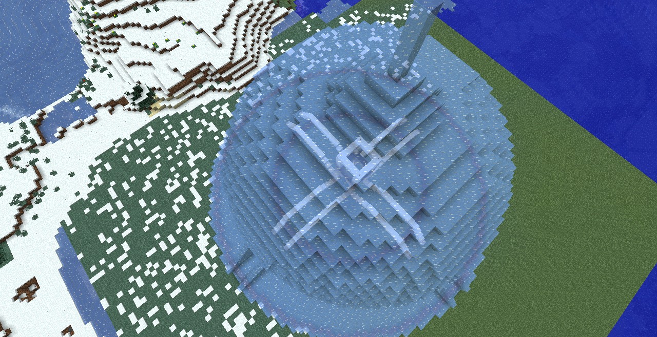The Ice/Snow Temple ( Download Link ) Minecraft Map