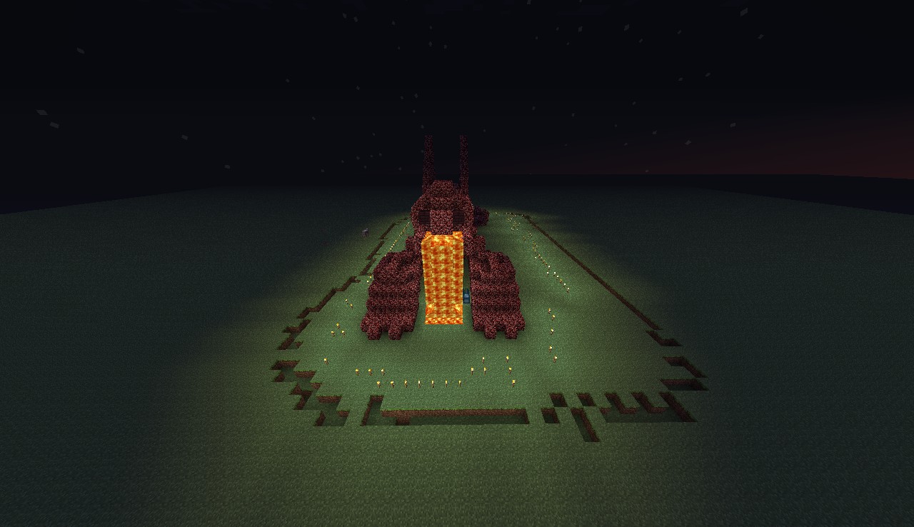 LAVA DRAGON Minecraft Map