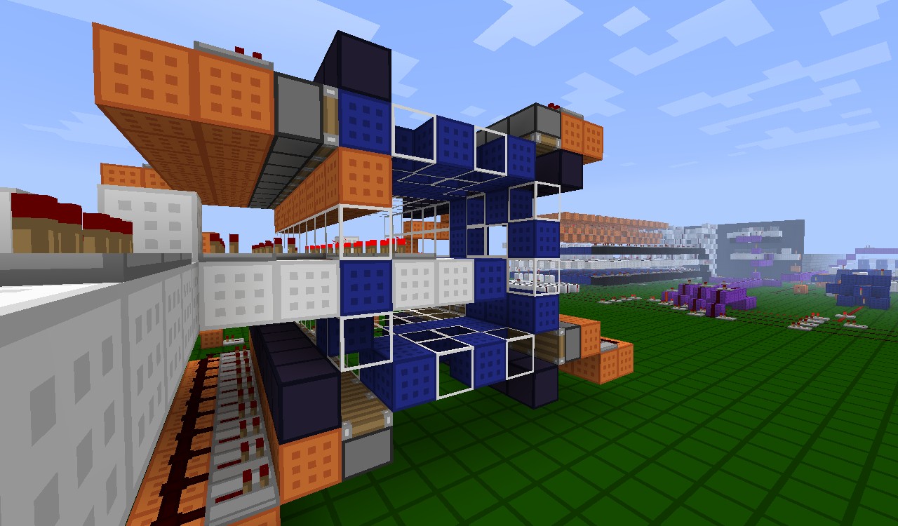 8 Bit Array Minecraft Map