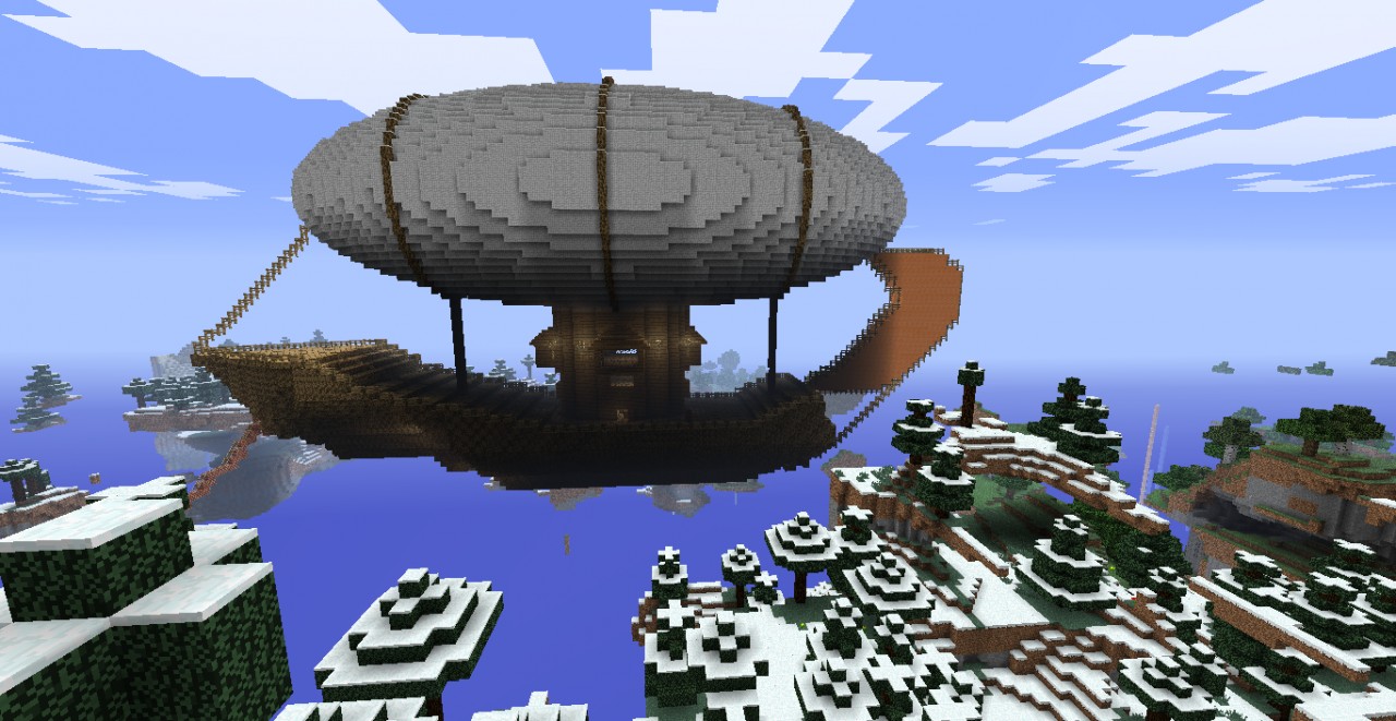 zeppelin Minecraft Map