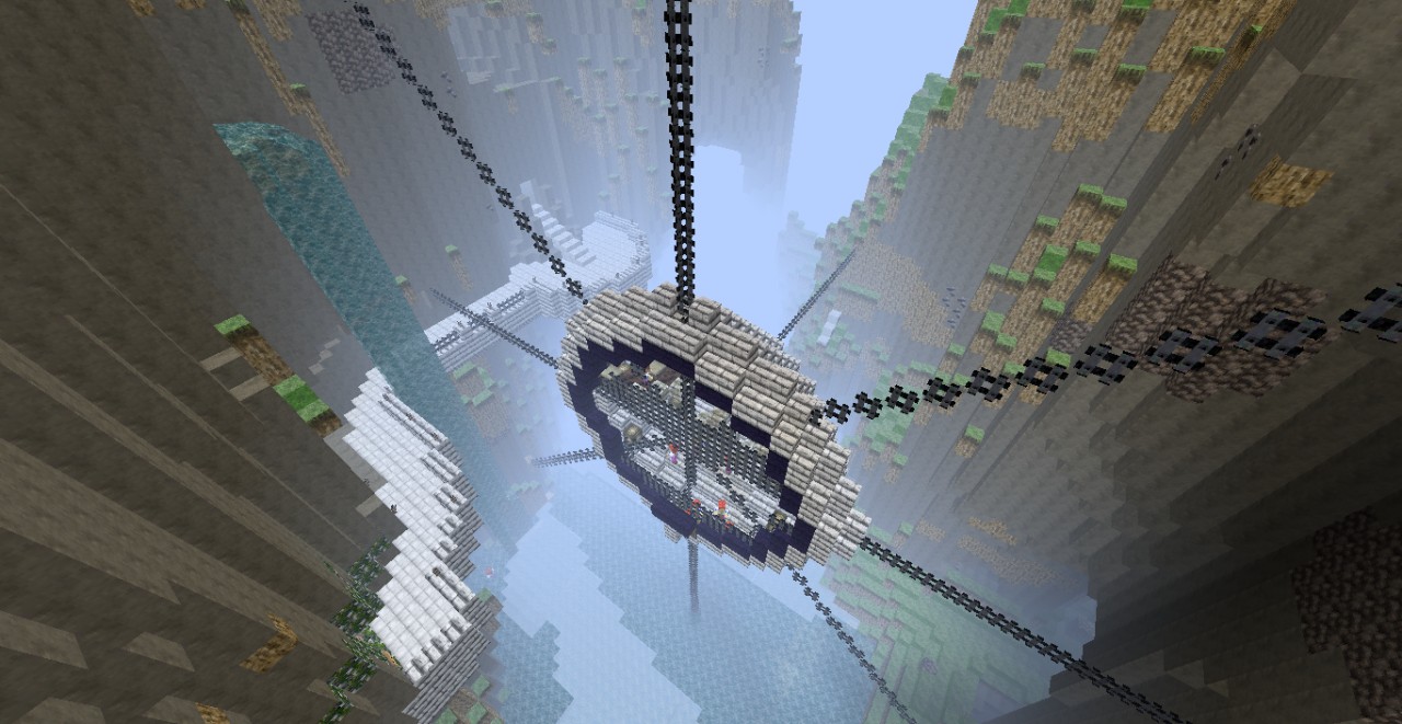 Hanging Prison Minecraft Map