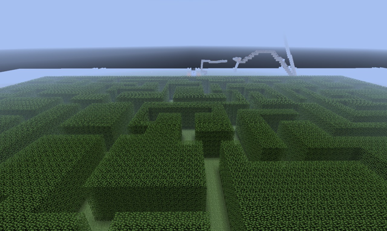 Giant Maze Minecraft Project