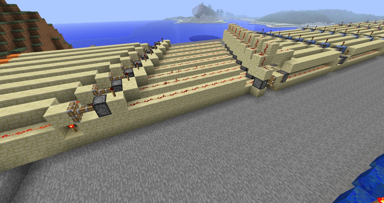 1 Tick instant stackable wiring with 2 stable states Minecraft Map