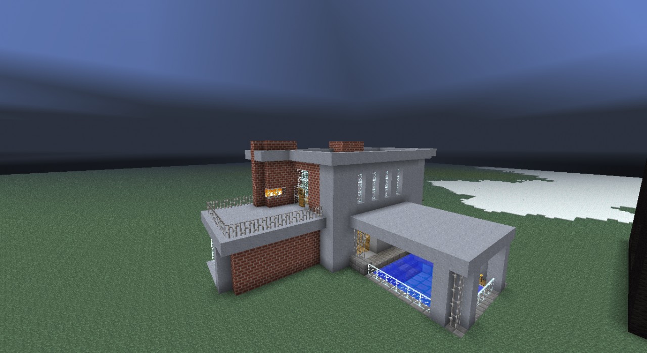 Mini Pool House Minecraft Map