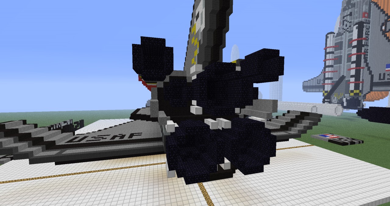 X-71 Super Space Shuttle Minecraft Map