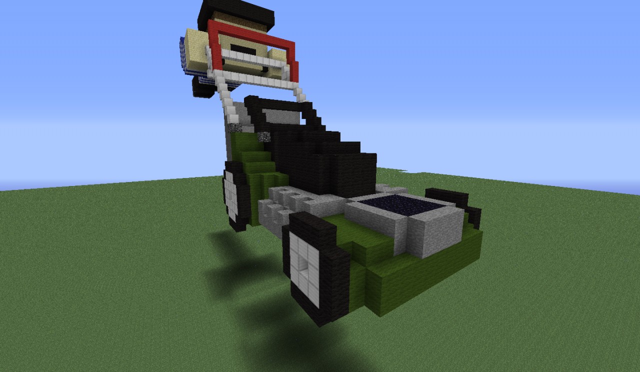 DimensionZ75 and his Lawnmower Minecraft Map
