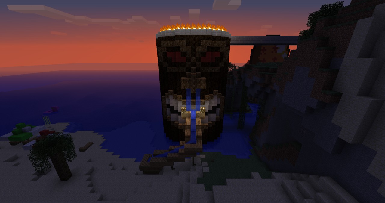 WolfReigh Resort Island Minecraft Map