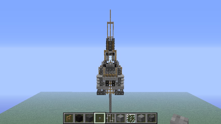 Top-down spawn Minecraft Map