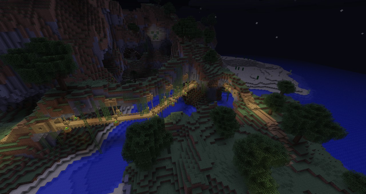 Canopy Island Minecraft Map