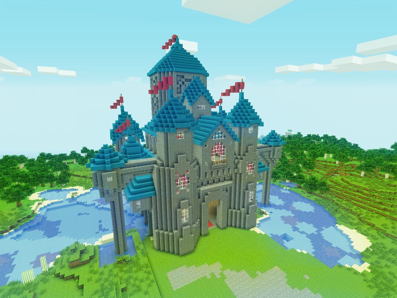 Castle WIP Minecraft Map