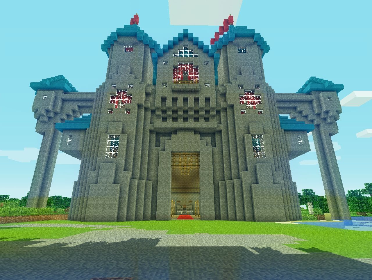 Castle WIP Minecraft Map