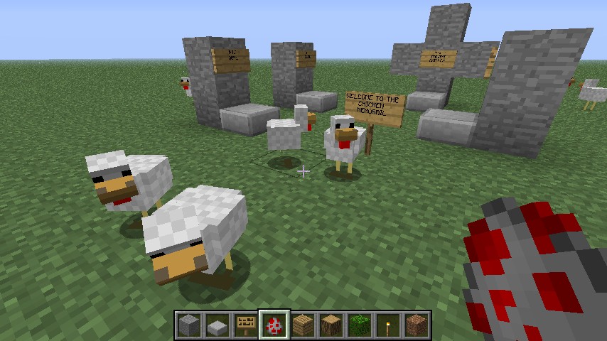 chicken memorial Minecraft Map