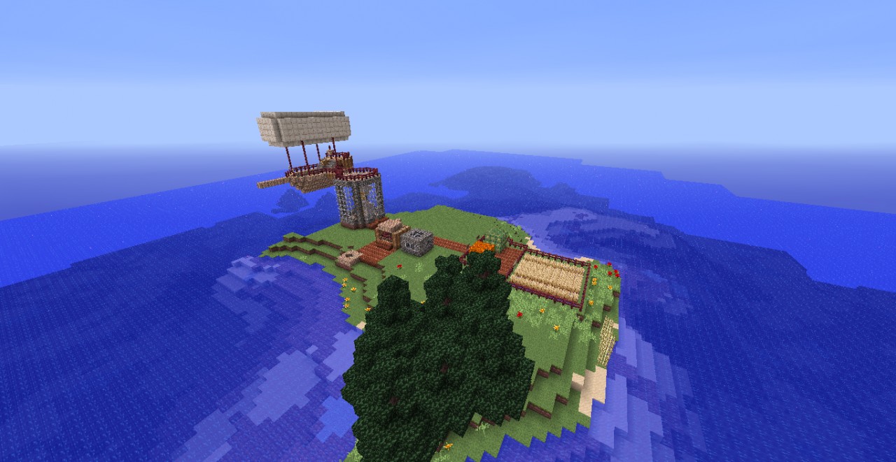 survival village Minecraft Map