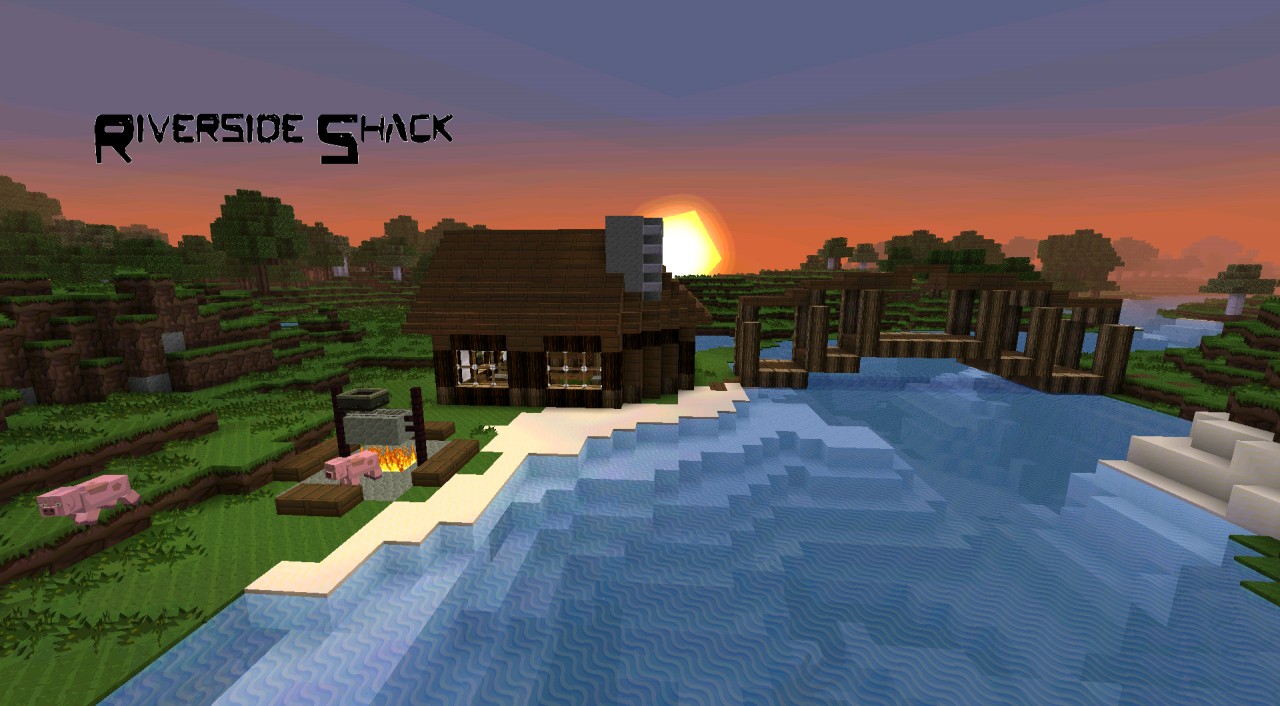 Riverside Shack Minecraft Map
