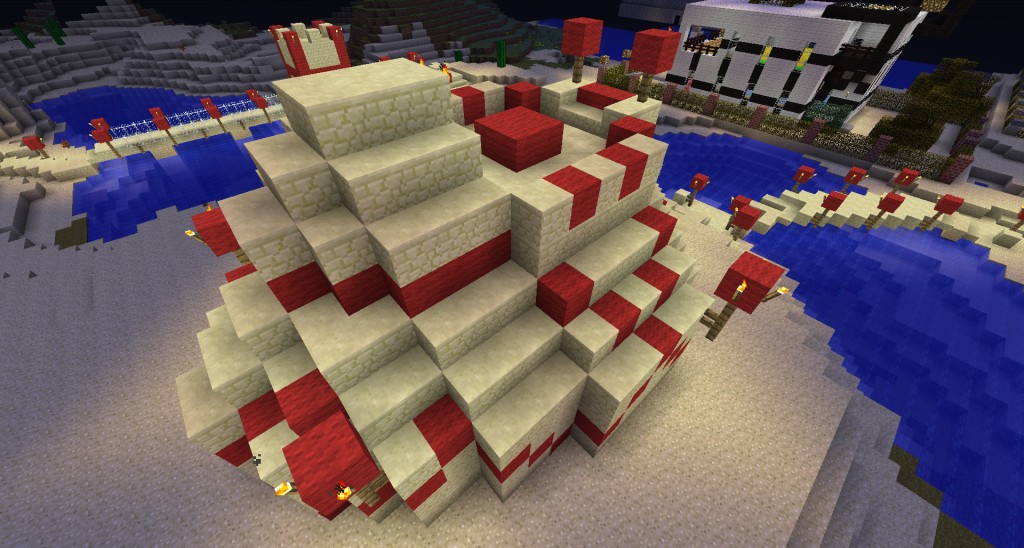 Sand Temple Minecraft Map
