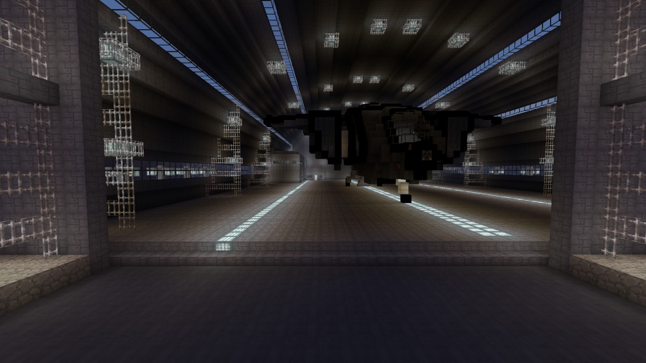 Large Air hanger Minecraft Map