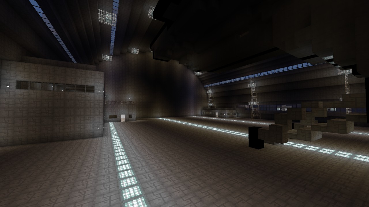 Large Air hanger Minecraft Map