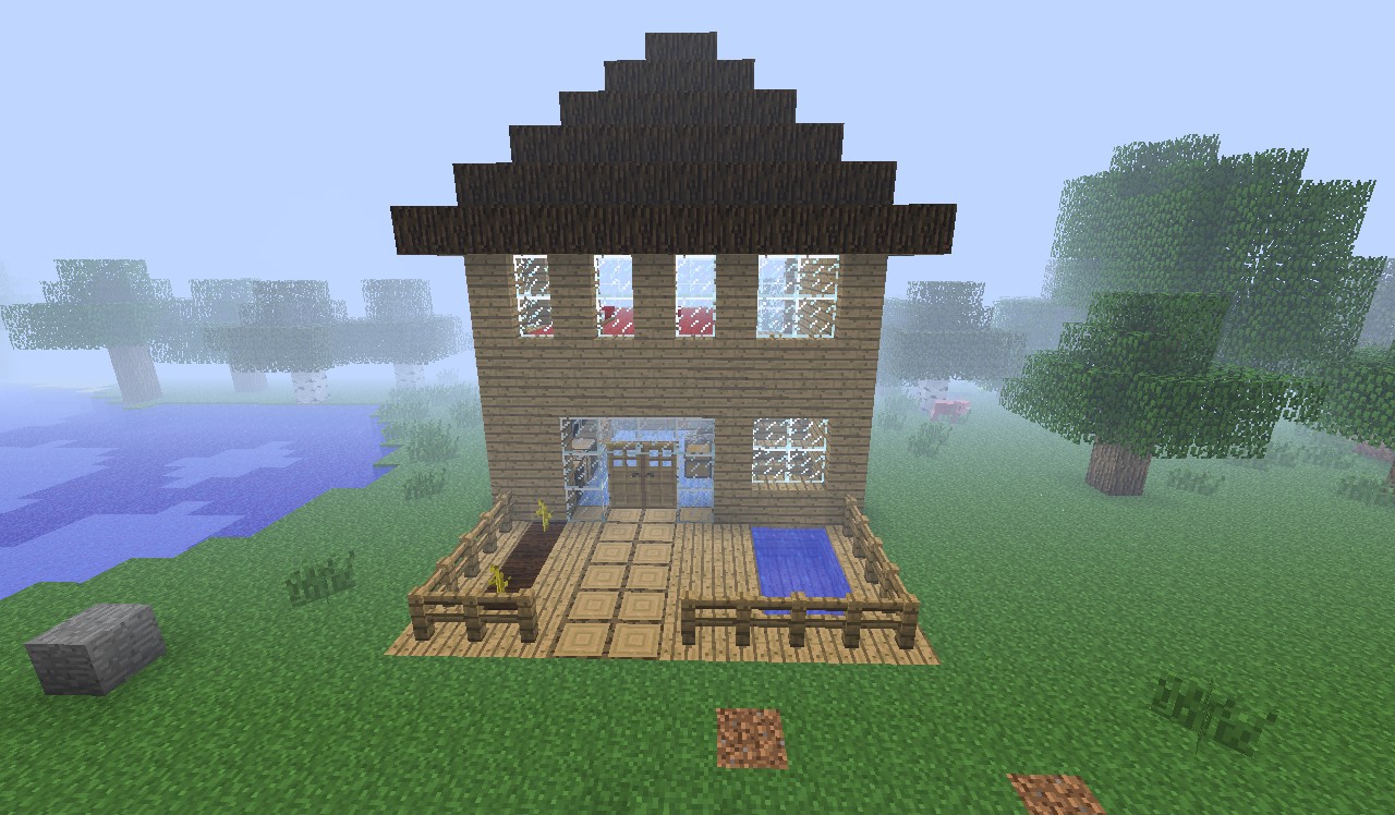 country house Minecraft Map
