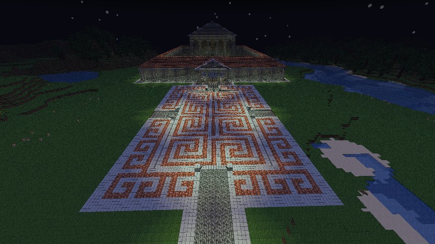 Roman Mosiac Minecraft Map
