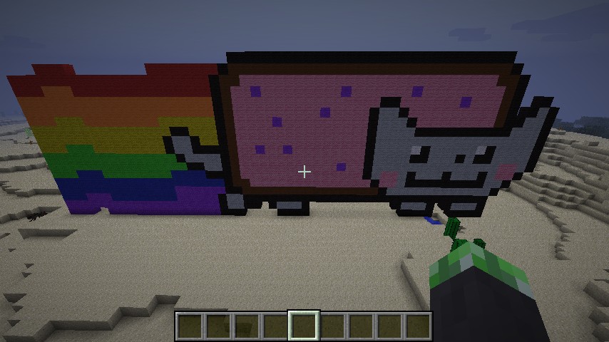 Nyan Cat Minecraft Map
