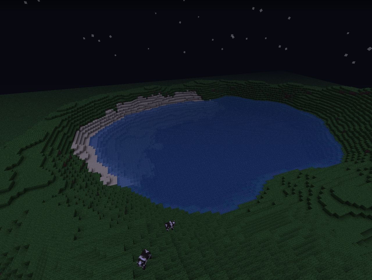 [WIP] Custom Landscape with Village Minecraft Map