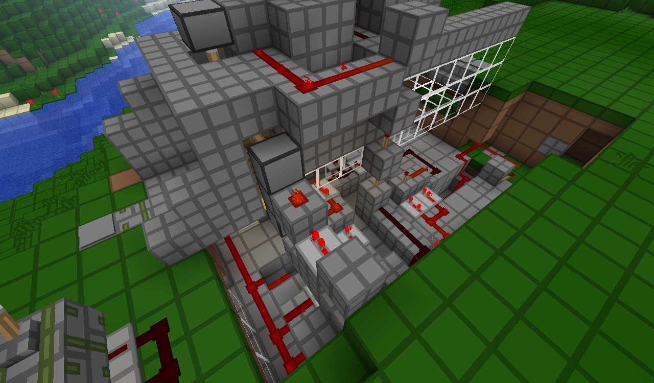 3x3 Piston-Door Minecraft Map