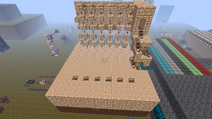 minecart storage system V2.1 underground Minecraft Map