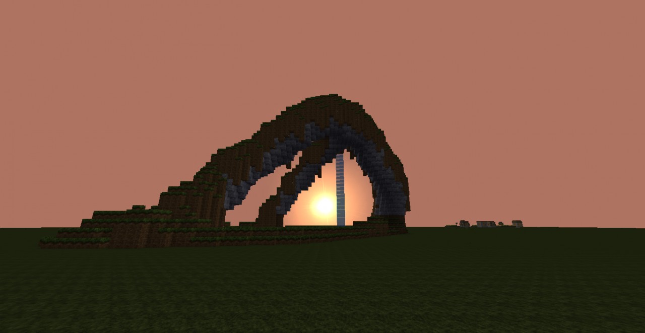 Arches and lake Minecraft Map