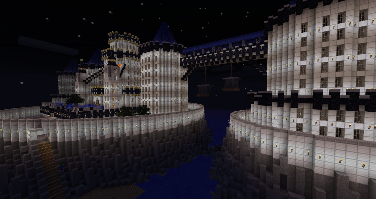 Water Castle Minecraft Map