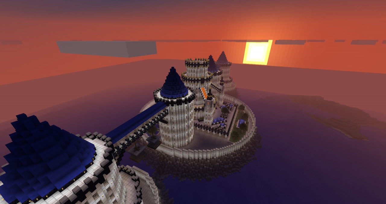 Water Castle Minecraft Project