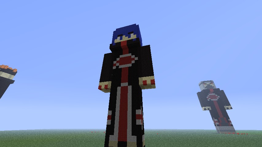 Naruto - Konan Akatsuki Statue Minecraft Map