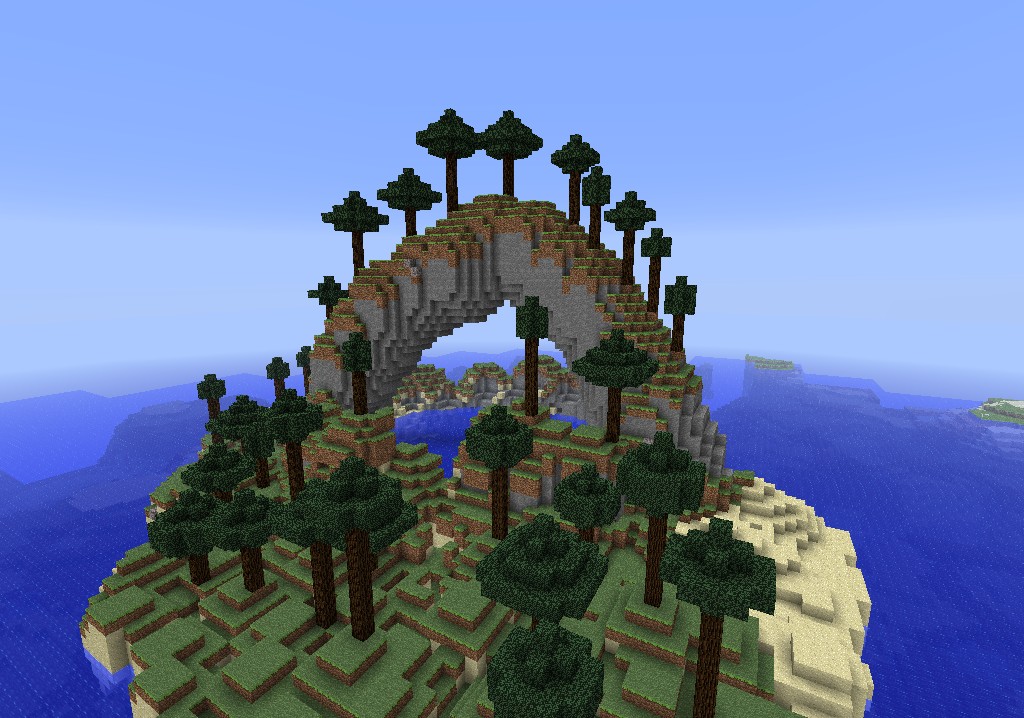 Simple Arch Minecraft Map