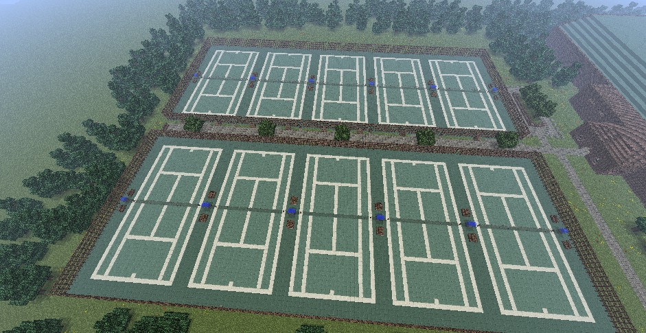 Club Fortuna- Tennis Club (Featured by MCMowns!) Minecraft Map