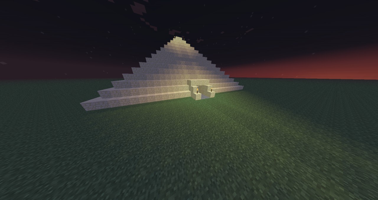 Simple Pyramid Minecraft Map